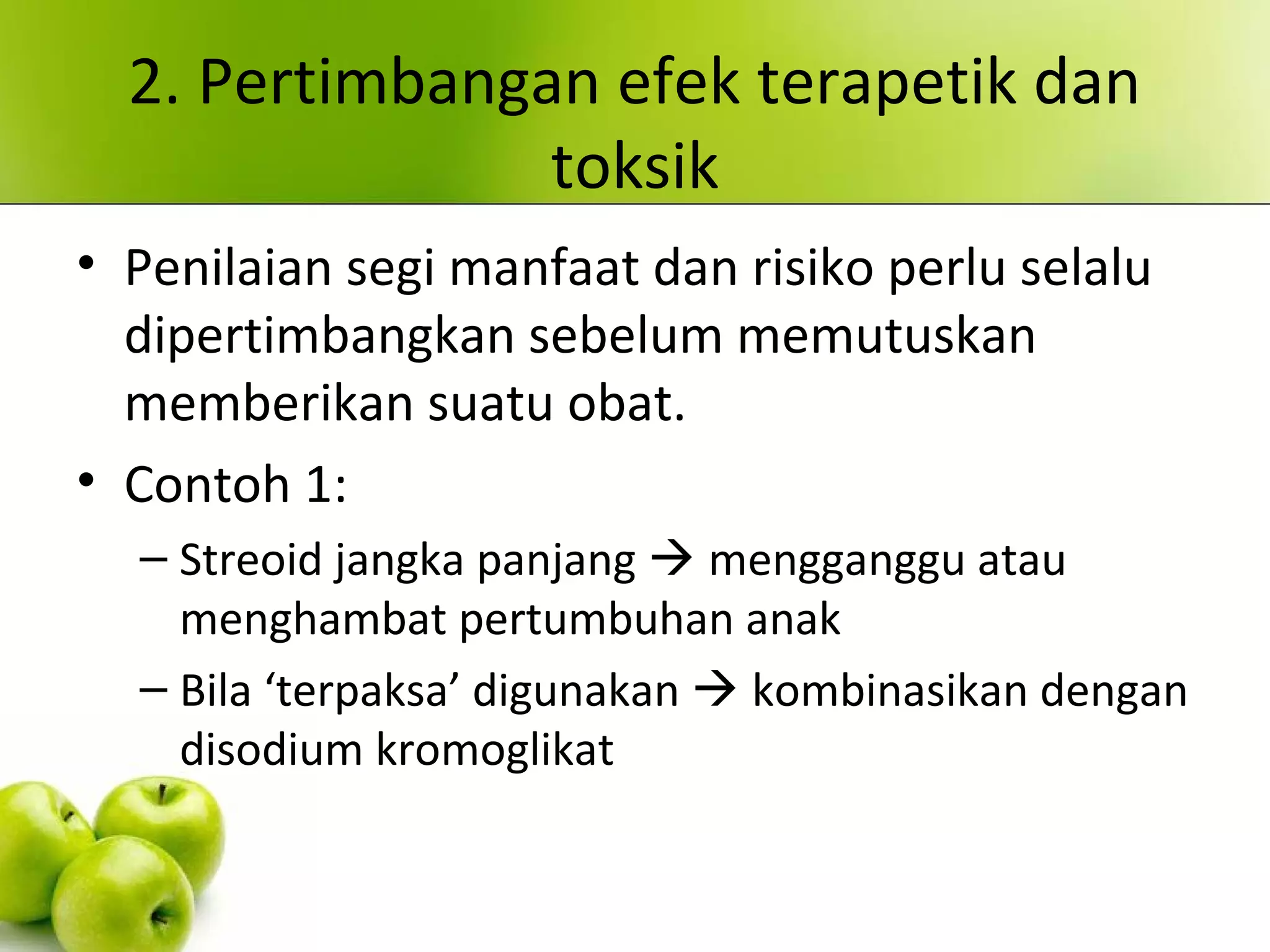 Penggunaan obat pada pediatrik | PPT