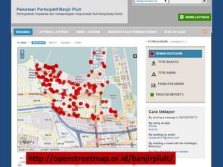 Penggunaan OpenStreetMap (Sosialisasi_UniversityRoadshow_OSM) | PPTX