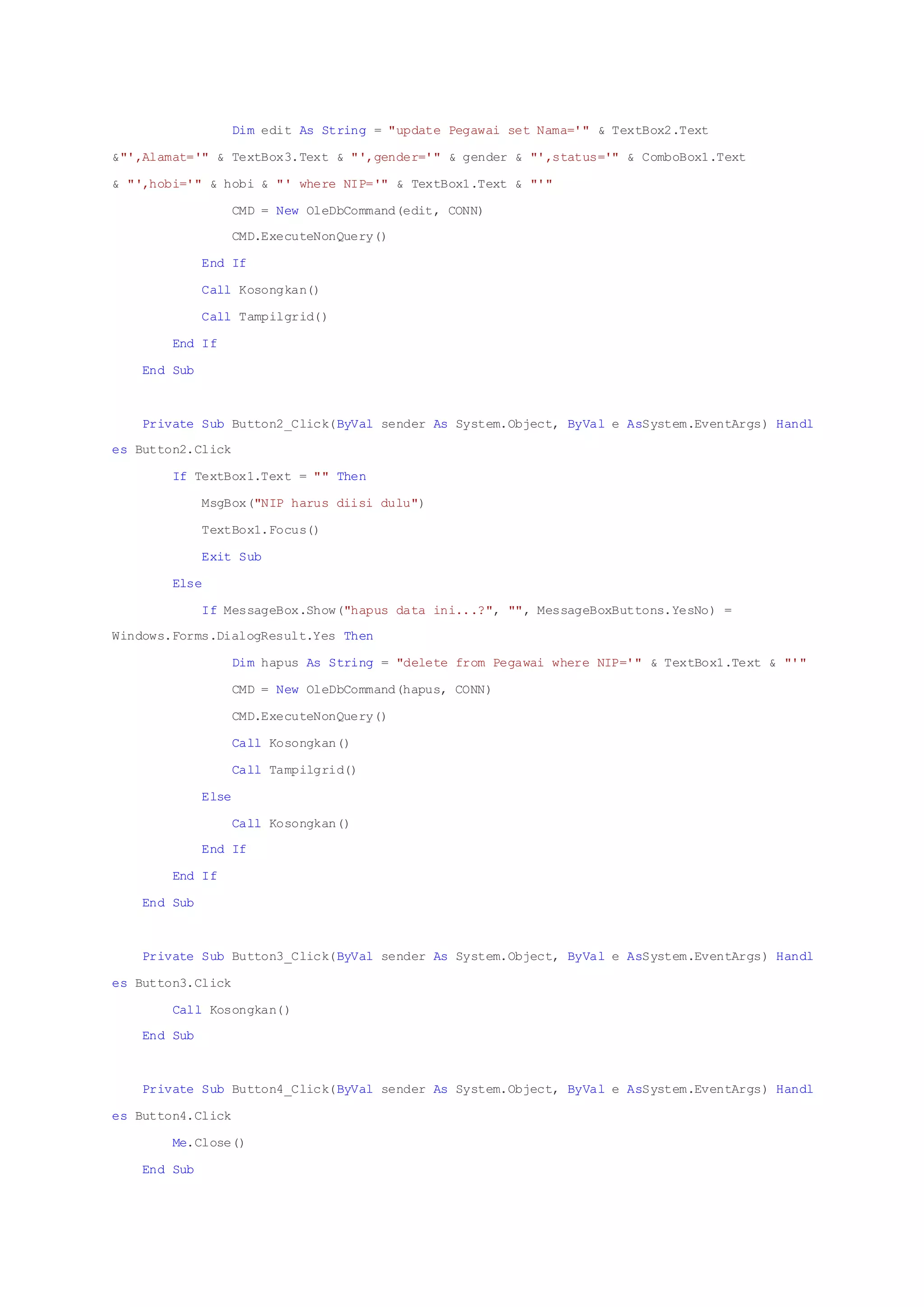 Penggunaan radio button dan checkbox dalam vb.net