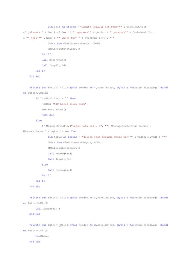 Penggunaan radio button dan checkbox dalam vb.net