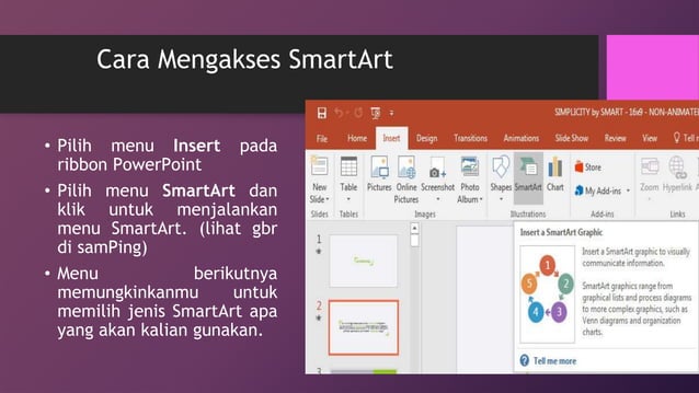 PENGGUNAAN SMART ART - MATERI BTIK / INFORMATIKA.pptx
