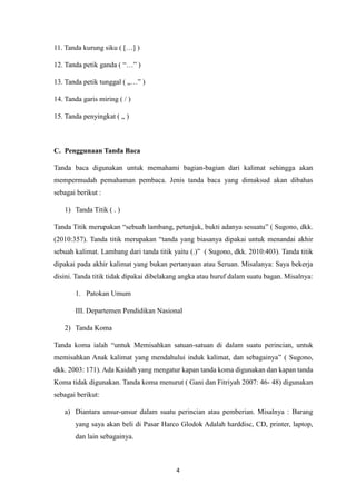 Penggunaan Tanda Baca ( Pungutasi ).docx