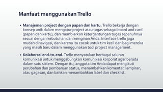 Penggunaan Trello | PPTX