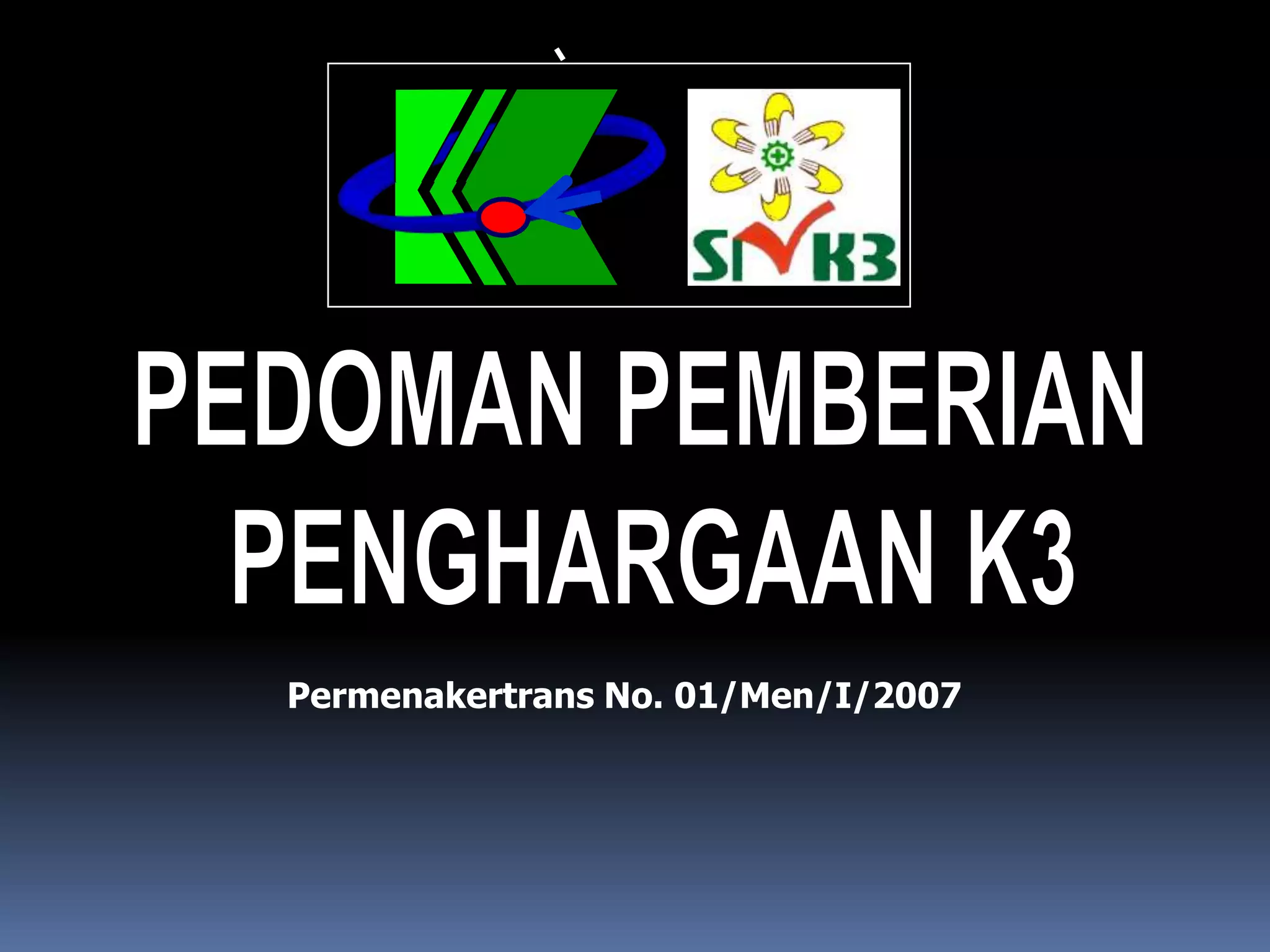 Penghargaan K3.ppt