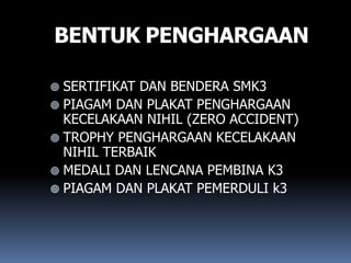Penghargaan K3.ppt