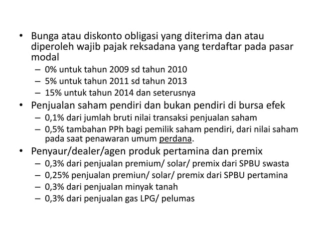 PPh - Penghasilan final | PPTX
