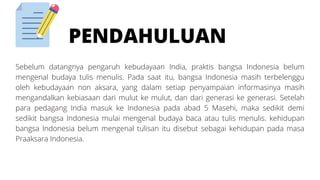 Penghidupan Manusia Masa Praaksara | PDF