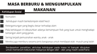Penghidupan Manusia Masa Praaksara | PDF