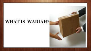 Penghimpunan Dana Akuntansi Wadiah.pptxx | PPT