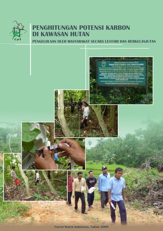 Penghitungan biomassa potensi karbon | PDF