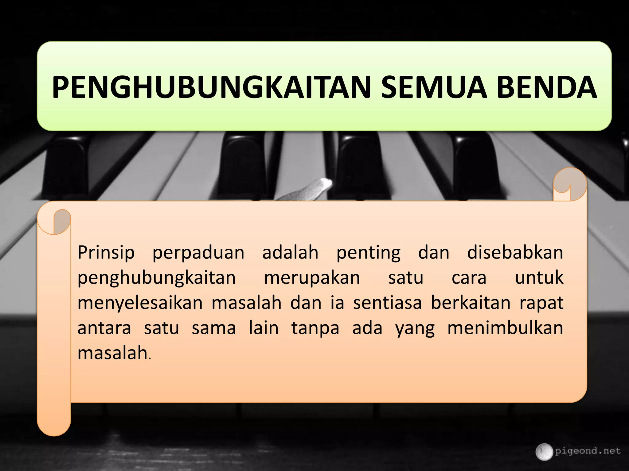 Penghubungkaitan seni visual, muzik dan pergerakan (Kumpulan 3) | PPTX