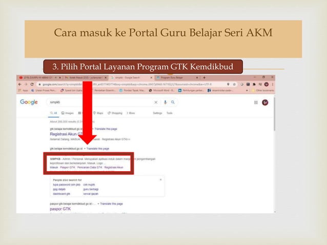 PENGIMBASAN_GURU_BELAJAR_SERI_AKM. pptx | PPT