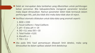 Penginputan Indeks Kualitas Lingkungan Hidup (IKLH).pptx
