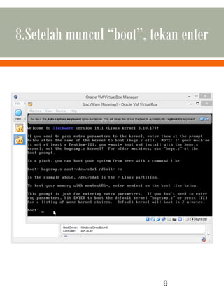 Penginstalan linux slackware | PPT