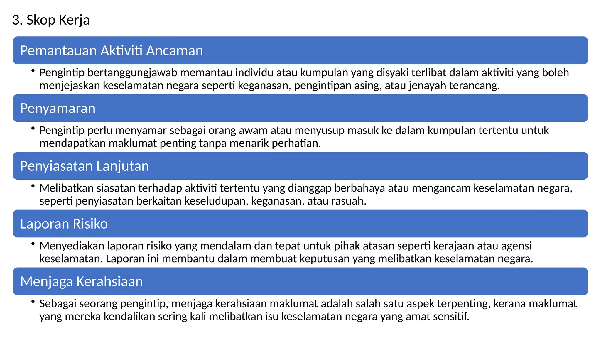 Pengintip project bahasa melayu tingkatan 3 | PPTX