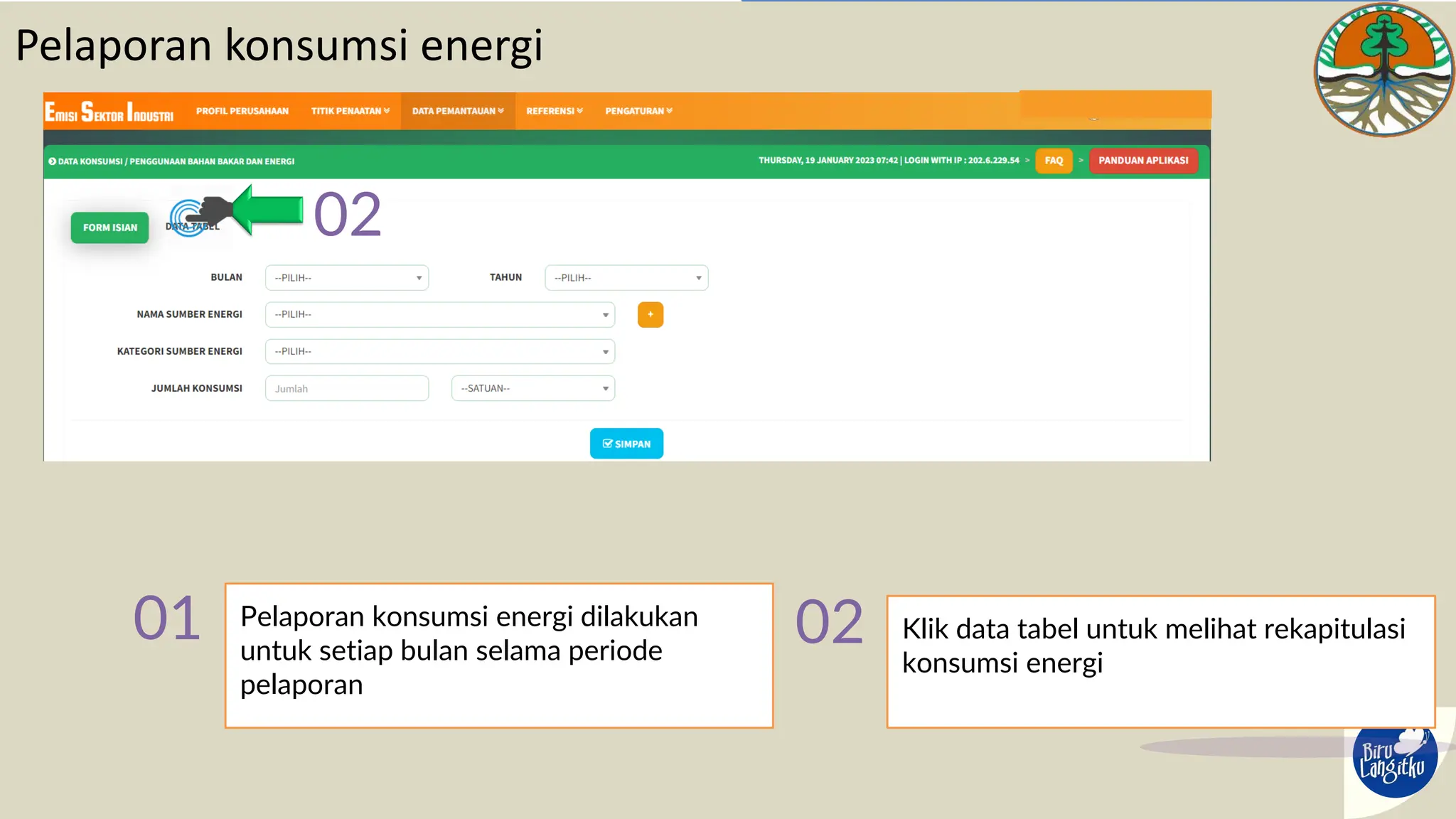Pengisian SIMPEL PPU 2024 di tengahkan oleh kementerian lingkungan ...