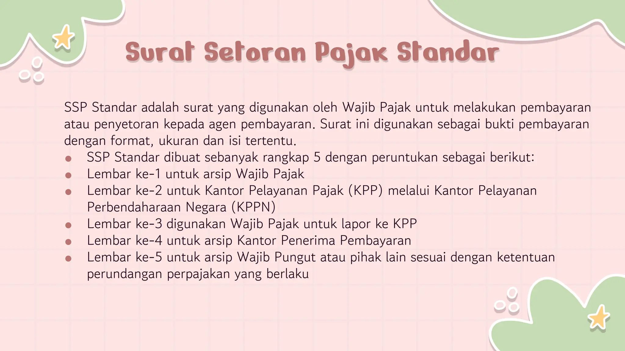 Tata cara Pengisian Surat Setoran Pajak dan SPT Pasal 21 | PPTX