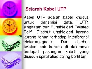 Pengkabelan Jaringan Komputer Pada Jaringan Komputer Dasar | PPT