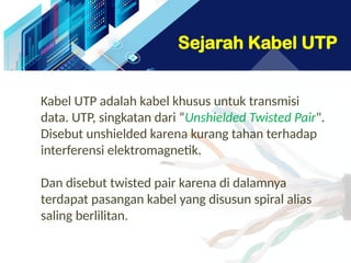 dasar Pengkabelan UTP dalam jaringan komputer.pptx