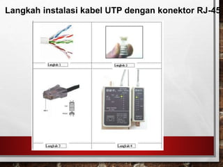 PENGKABELAN UTP (STRAIGHT / CROSS) | PPT