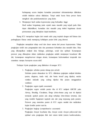 PENGKAJIAN KEPERAWATAN DI RUANGAN ICU.docx