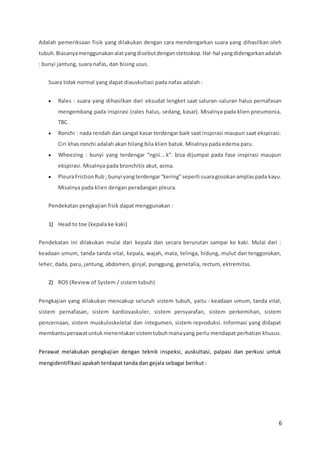 Pengkajian pada sistem imun | DOCX