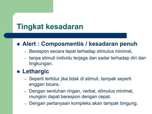 Pengkajian sistem persarafan dikonversi(1) | PDF