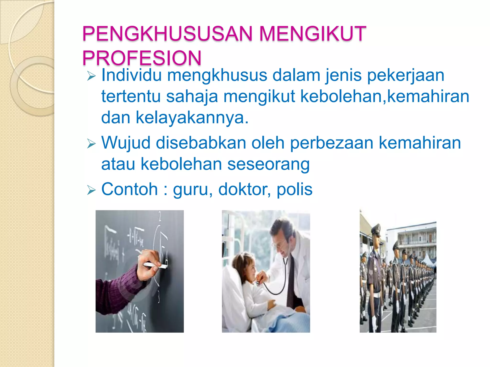 Pengkhususan | PPTX