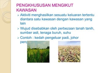 Pengkhususan | PPTX