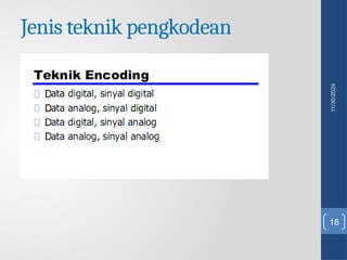 pengkodean dan teknik pengkodean ASCII ke biner | PPT