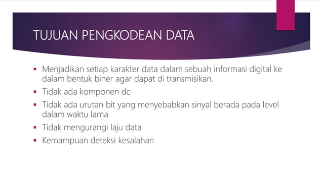 Pengkodean data | PPTX