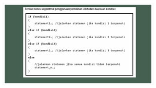 MATERI PENGKONDISIAN ATAU PENYELEKSIAN.pptx
