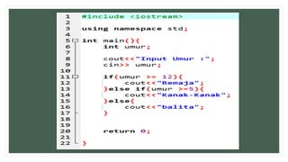 MATERI PENGKONDISIAN ATAU PENYELEKSIAN.pptx