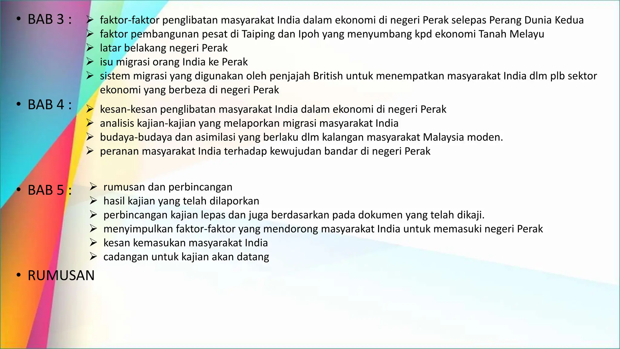 PENGLIBATAN ORANG INDIA DALAM KEGIATAN EKONOMI DI PERAK SELEPAS PERANG ...