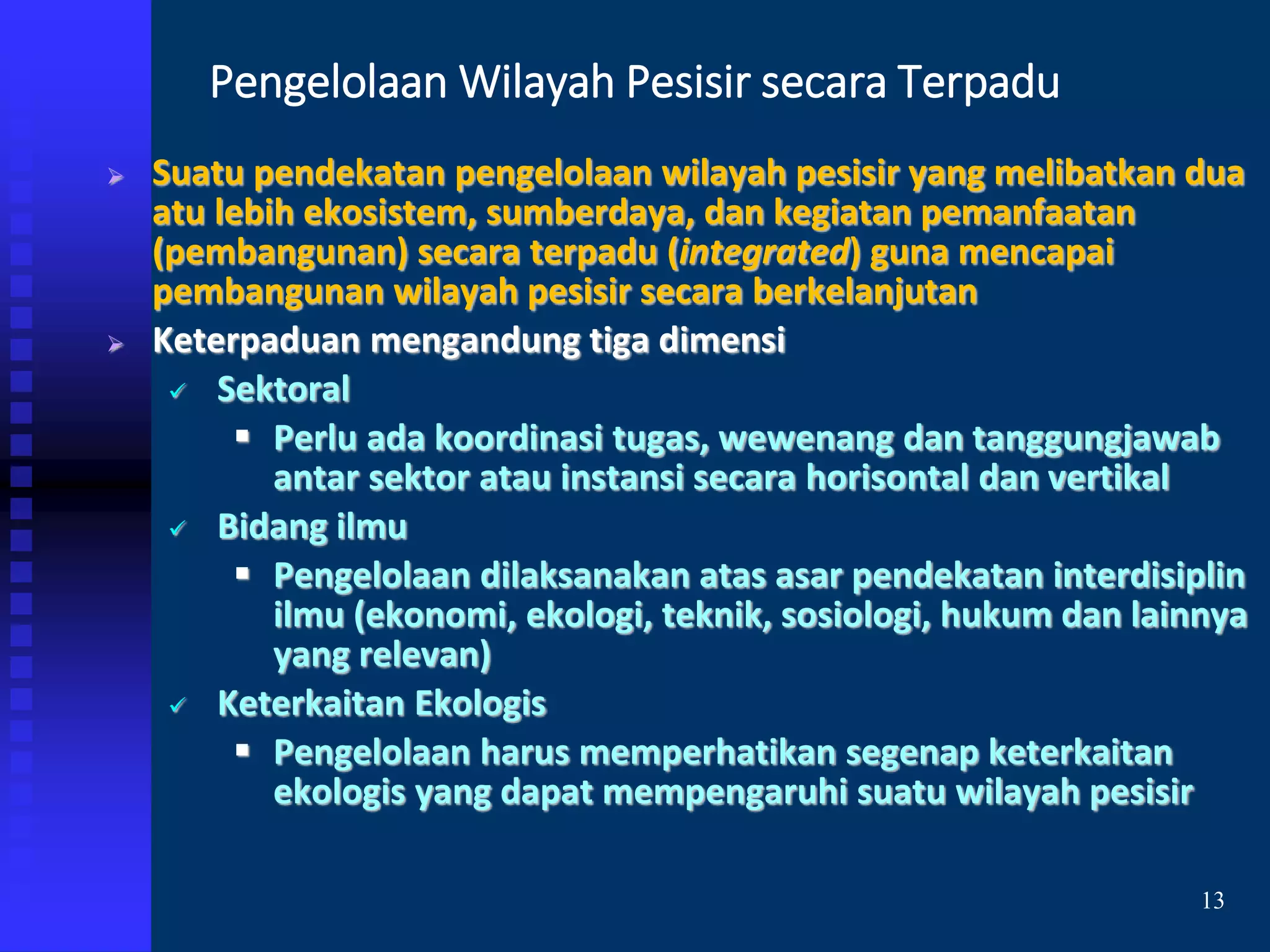 Dasar-Dasar Pengelolaan Pesisir Dan Laut | PPTX