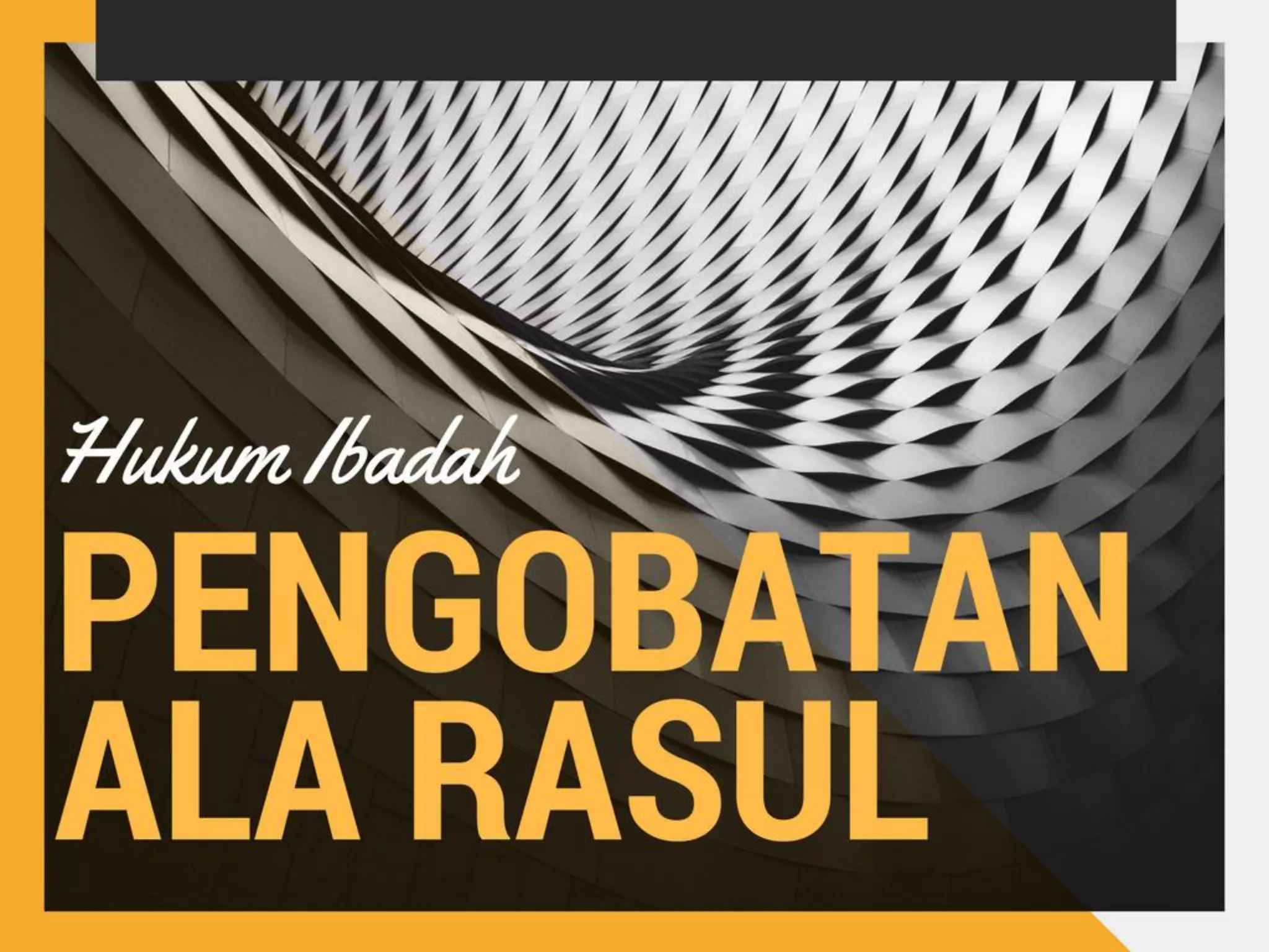 [Pengobatan thibbun nabawi] - Hukum dan Nilai Ibadah Pengobatan ala Rasul | PDF