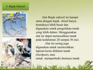 P5 materi pengolahan tanah tingkat smp 7 | PPTX