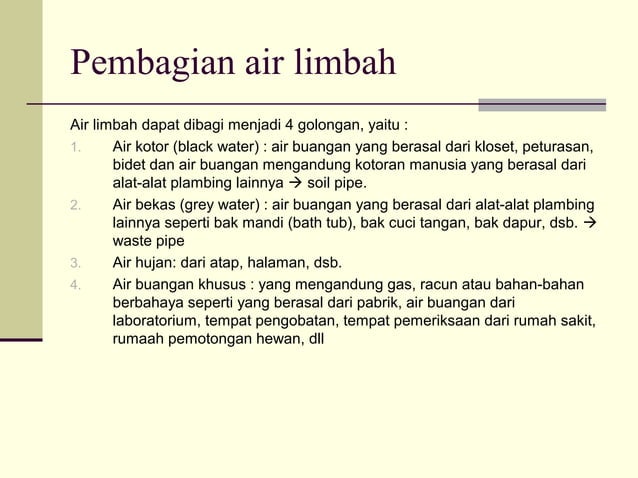 Pengolahan air kimia lingkungan | PPT