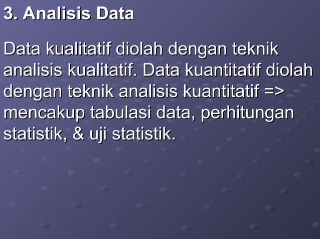 PENGOLAHAN_ANALISIS_DATA.pptwkwkwkwkwkwk | PPT