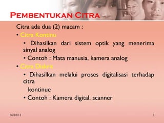 Pengolahan citra digital | PPT