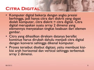 Pengolahan citra digital | PPT