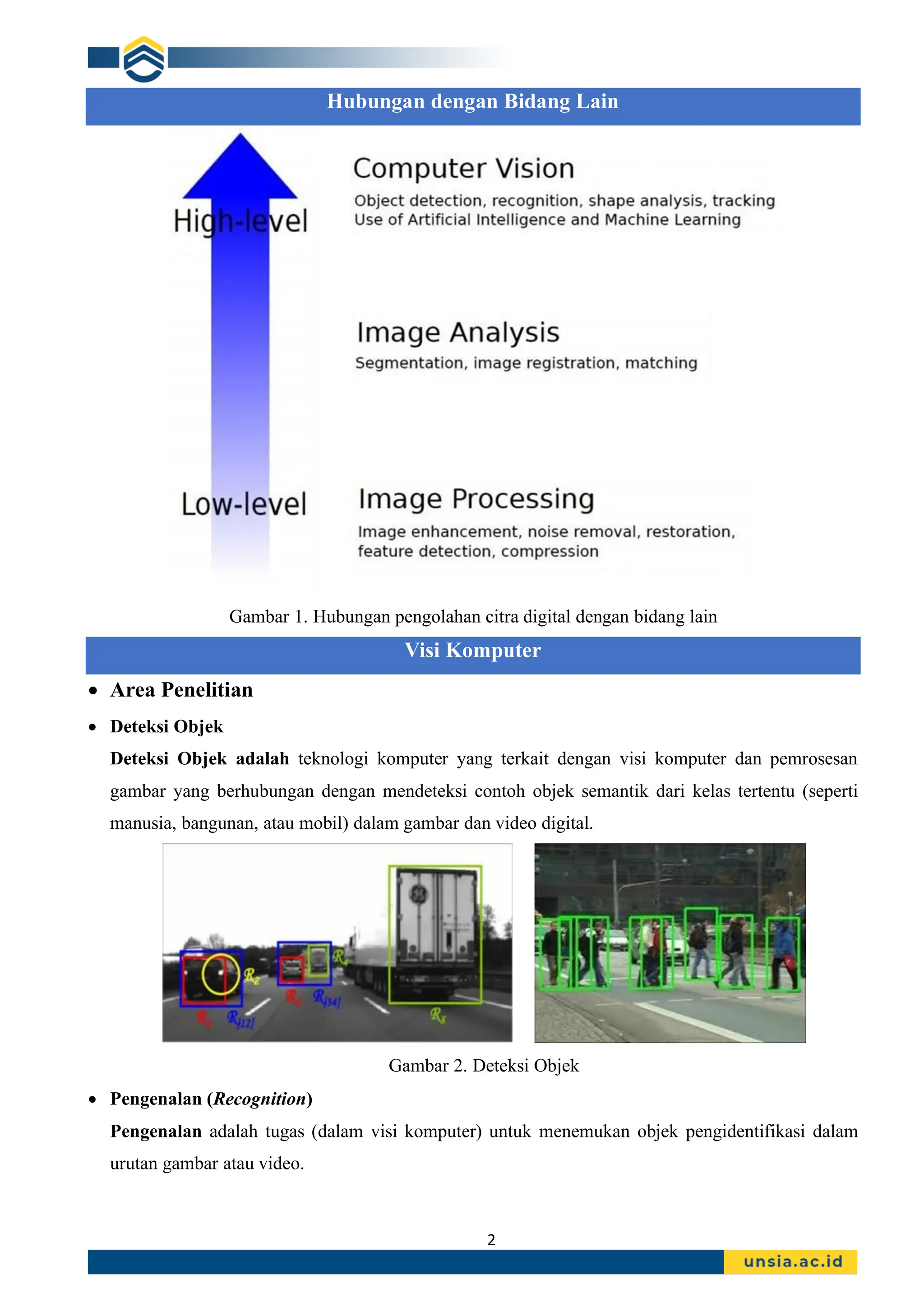 Pengolahan citra digital adalah teknologi visual yang digunakan untuk ...