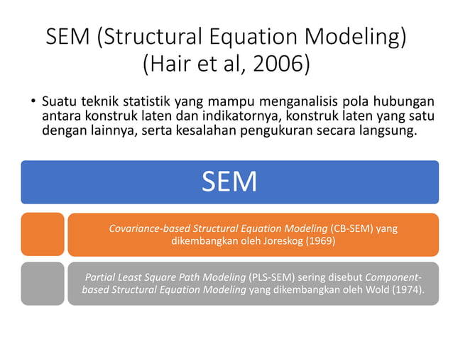 Pengolahan dan analisis data penelitian dengan smart pls 3 | PDF
