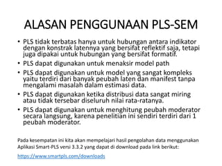 Pengolahan dan analisis data penelitian dengan smart pls 3 | PDF