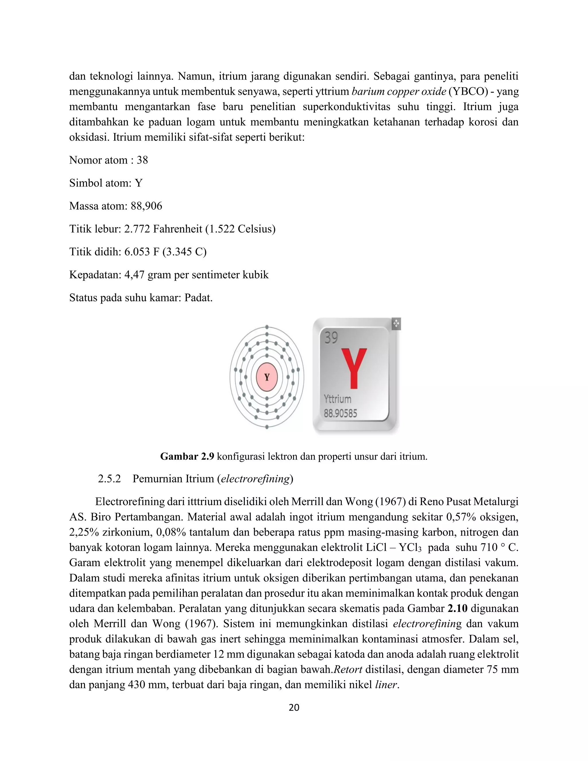 Pengolahan dan ekstraksi mineral xenotime | PDF