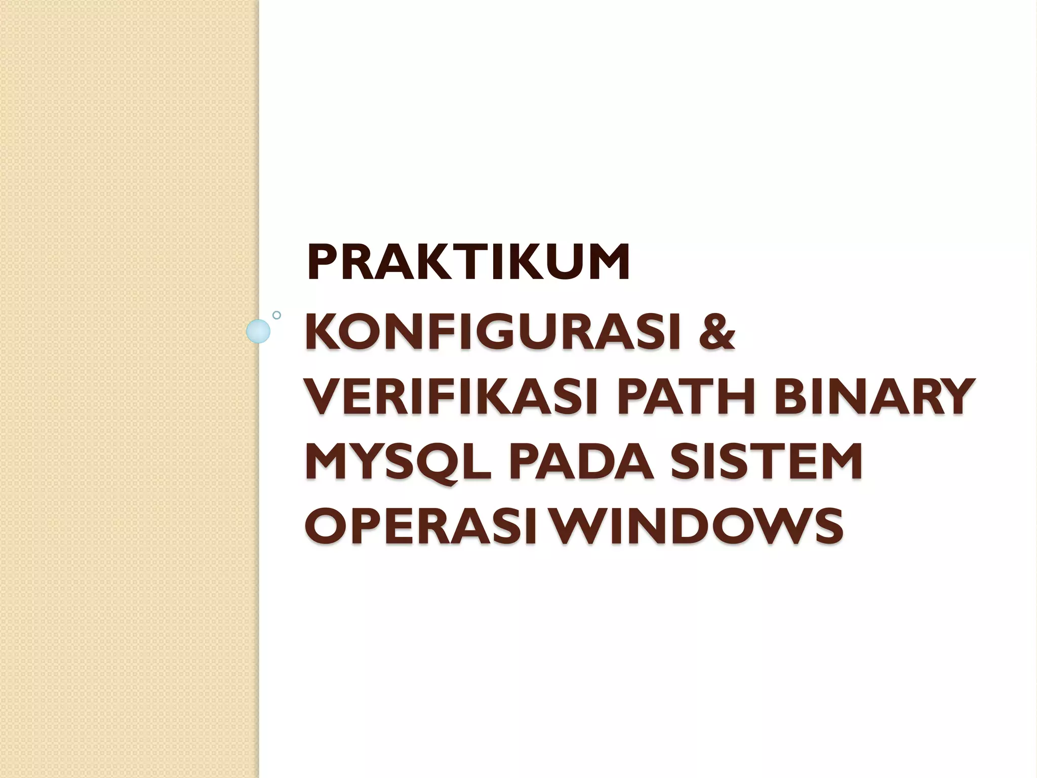 Pengolahan Database Dengan MySQL | PDF