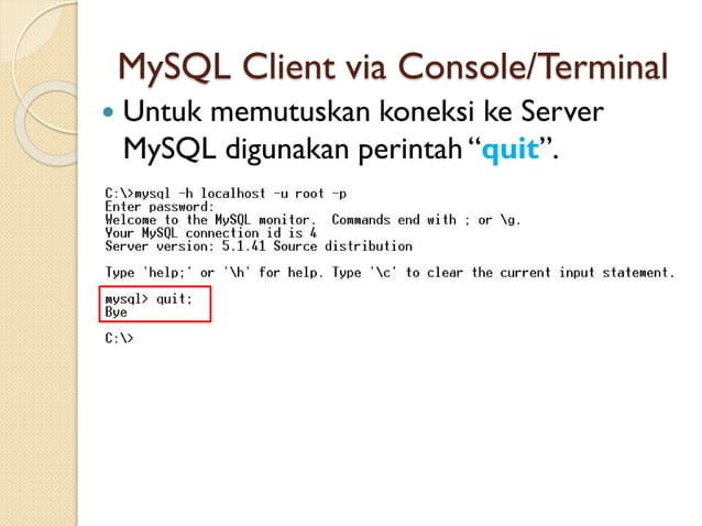 Pengolahan Database Dengan MySQL | PDF
