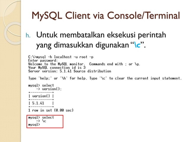 Pengolahan Database Dengan MySQL | PDF