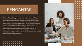 PENGOLAHAN DATA BISNIS DENGAN EXCEL.pptx