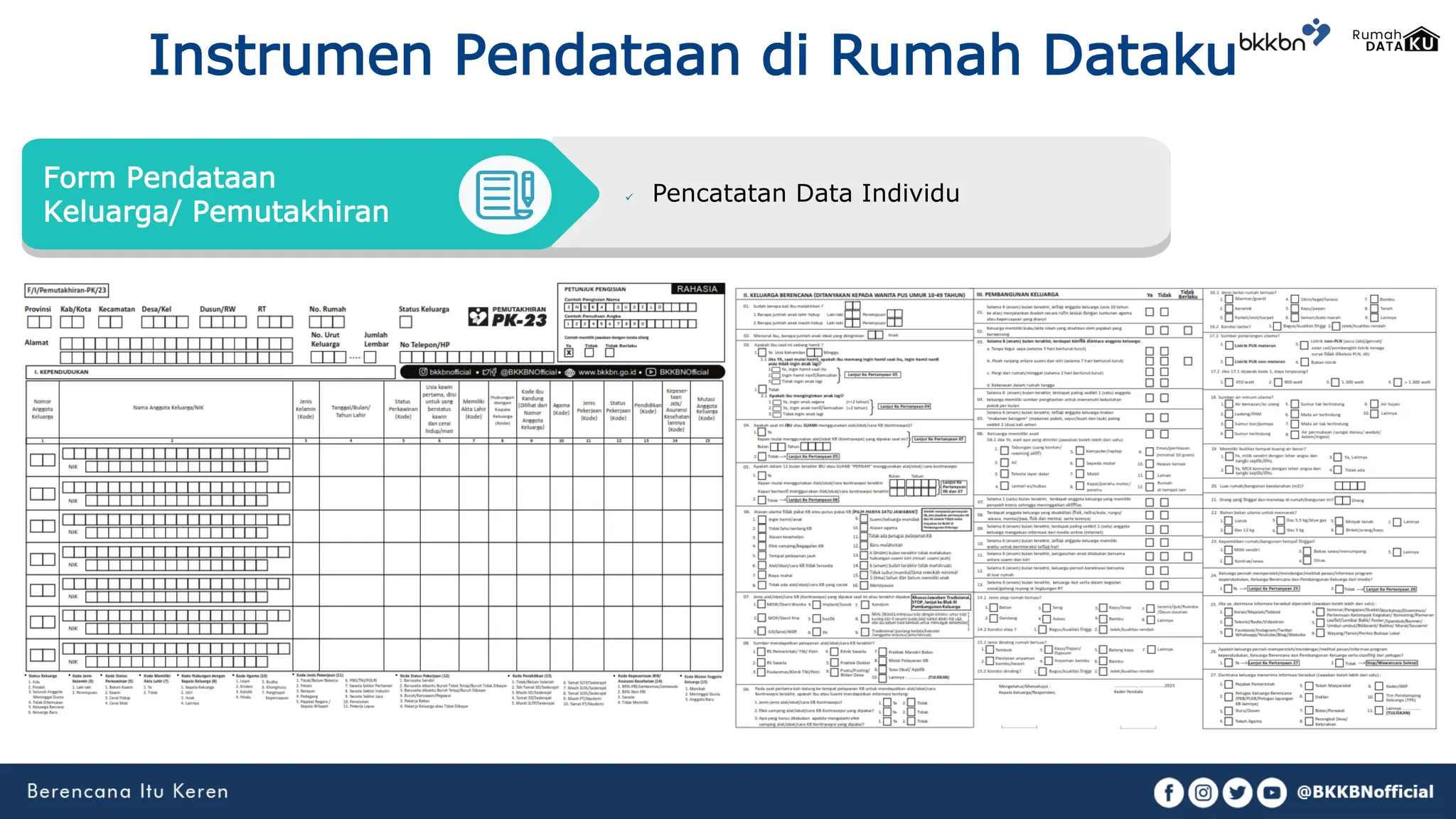 Pengolahan Data dan Aplikasi Rumah Data Kependudukan | PDF